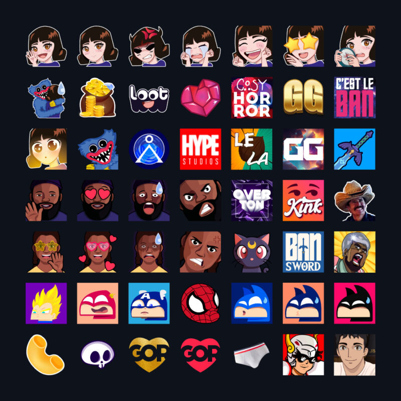 emotes • Krellonidas • Création d'emotes personnalisées